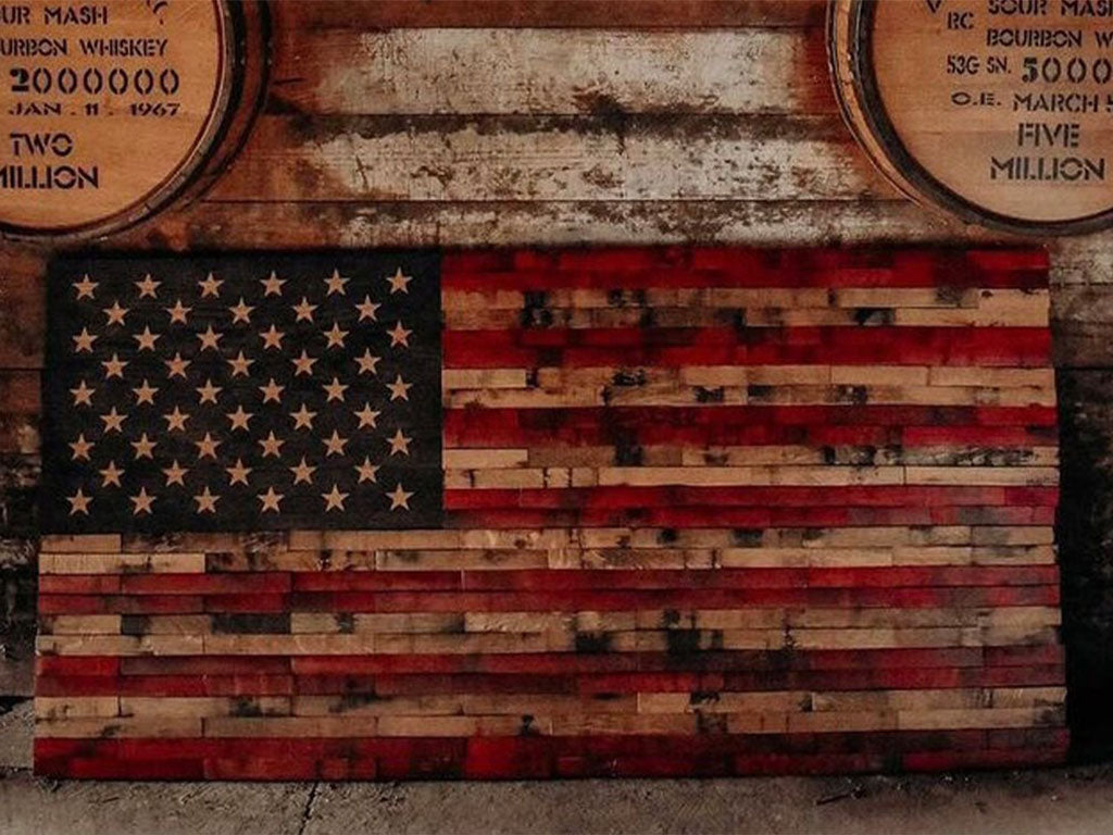 The General Bourbon Barrel Flag | RWB Edition | 30" x 60" | Cruise ...
