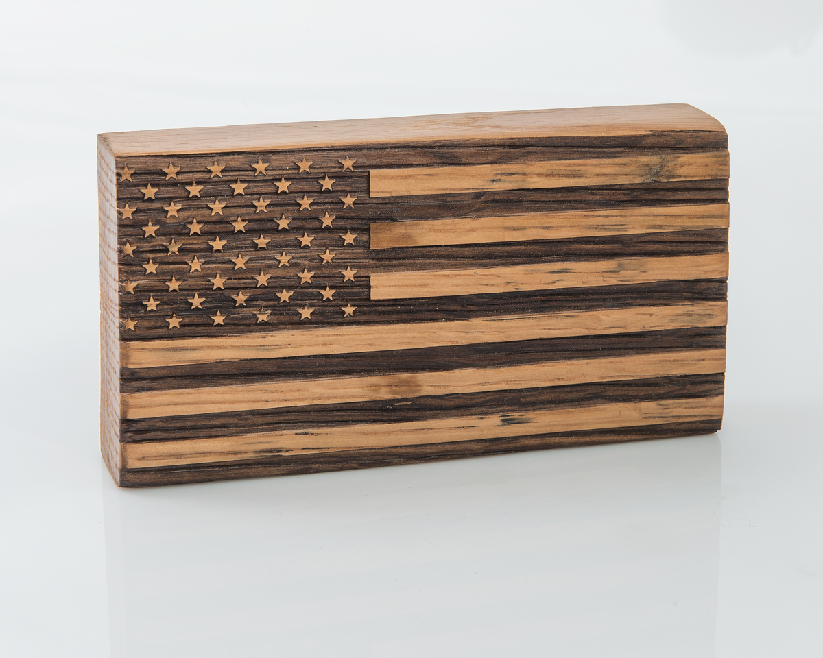 Mini Desktop Wooden Flags | Cruise Customs Flags